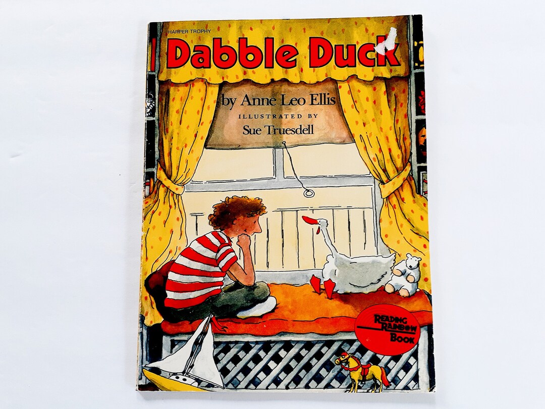 Dabble Duck, Anne Leo Ellis, 1987, Reading Rainbow, Vintage 80s Kids ...