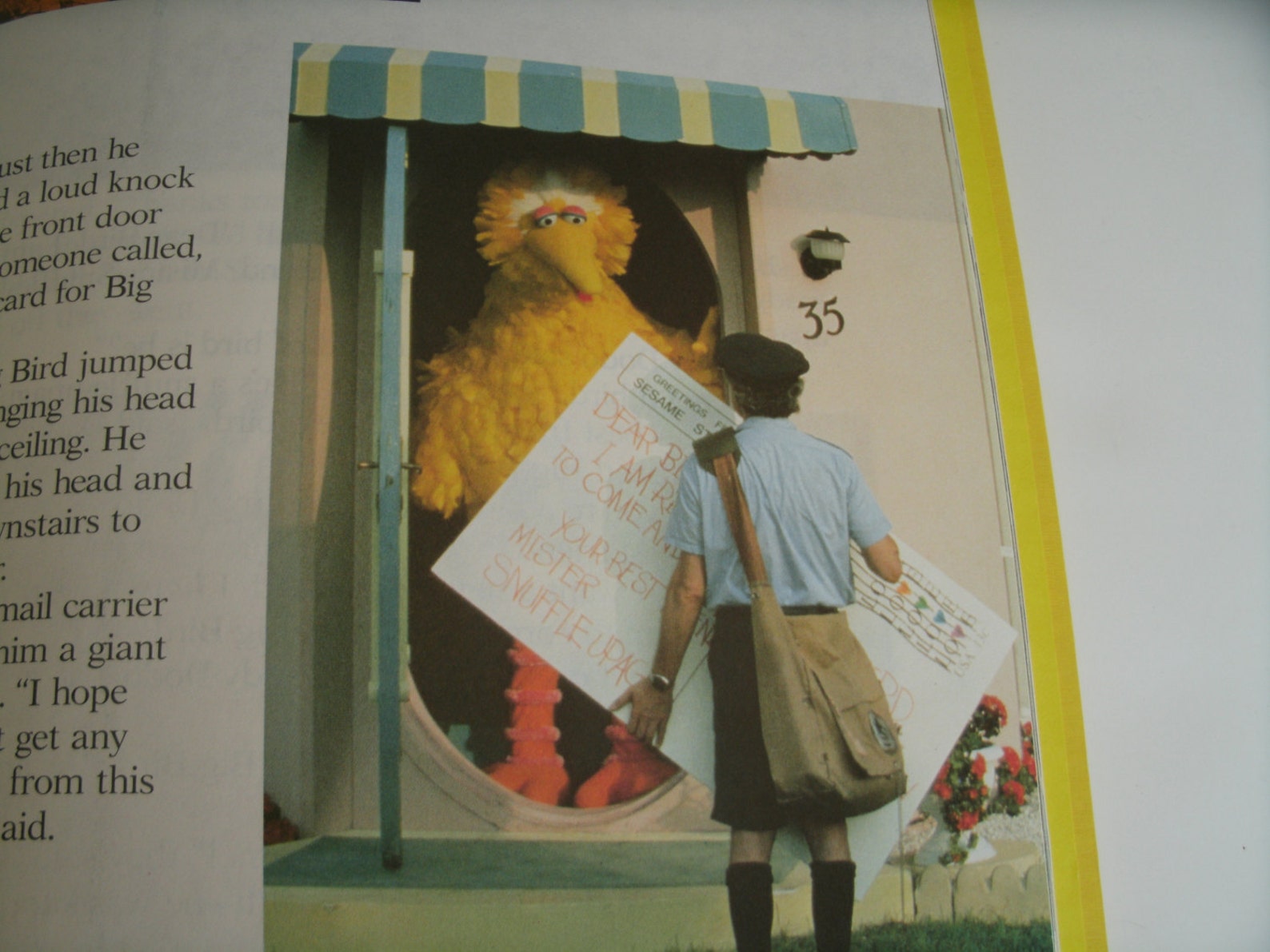 Follow That Bird Sesame Street Book Big Bird Jim Henson | Etsy