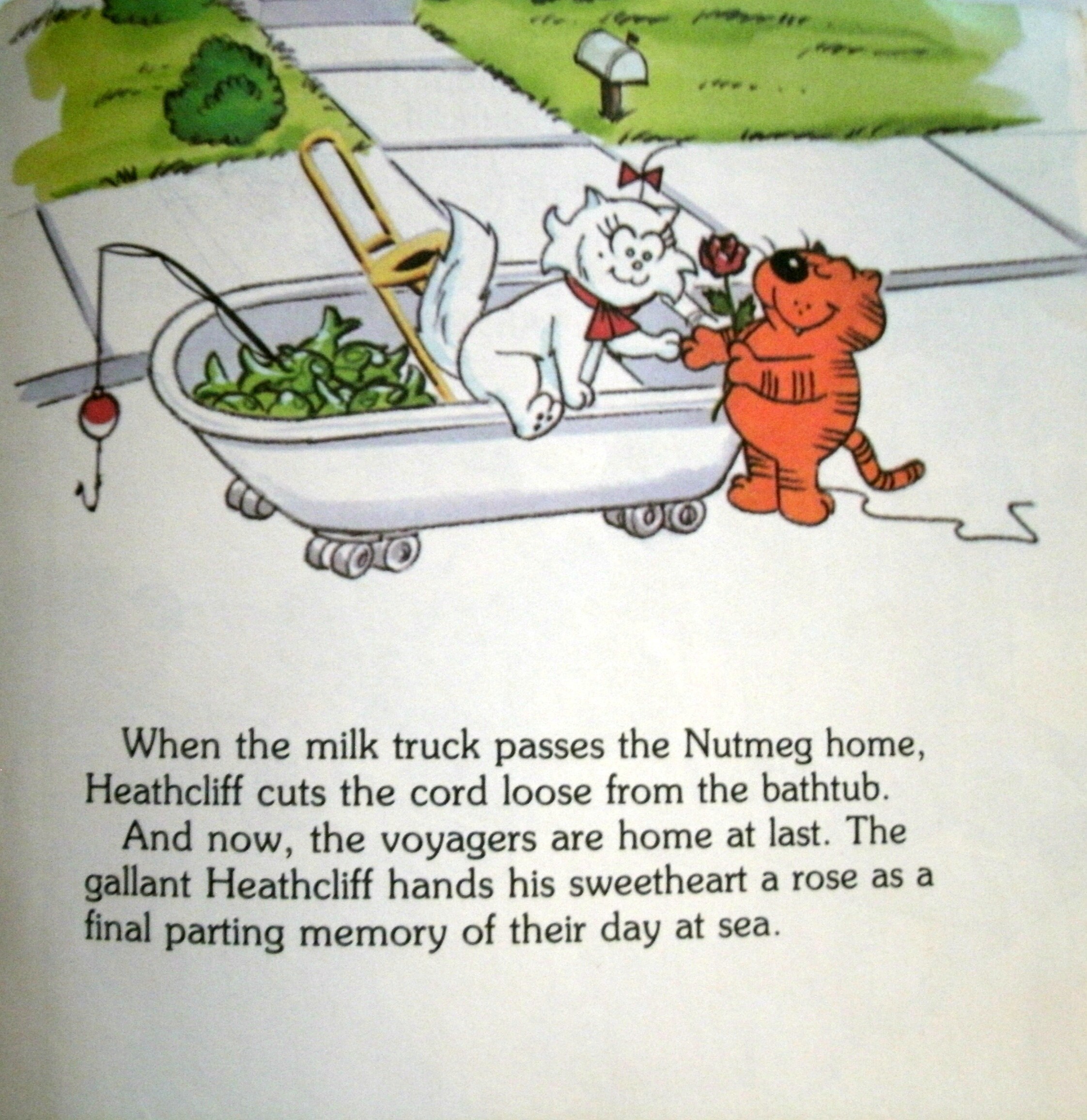 Heathcliff, the Fish Bandit, Vintage 1980s Children’s Book, 80s Child ...