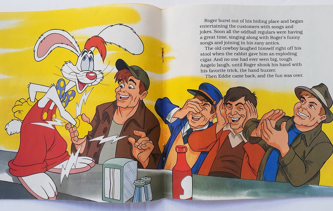 Who Framed Roger Rabbit Make the World Laugh 1988 Vintage - Etsy