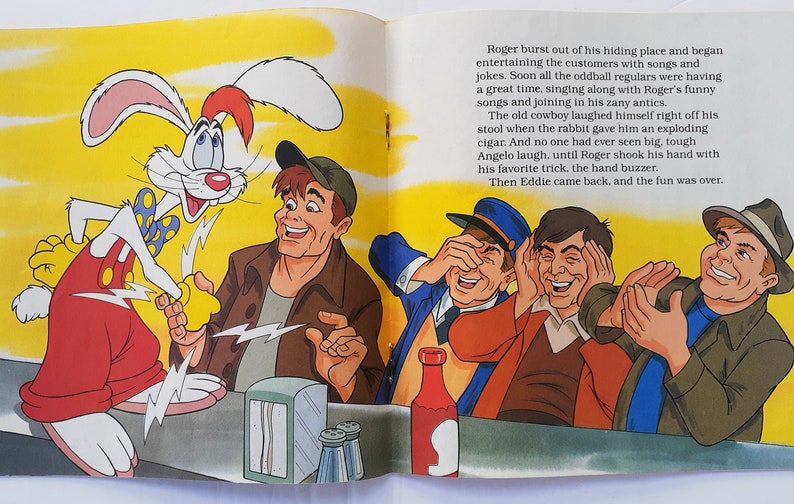 Who Framed Roger Rabbit, Make the World Laugh, 1988, Vintage 80s Kids ...