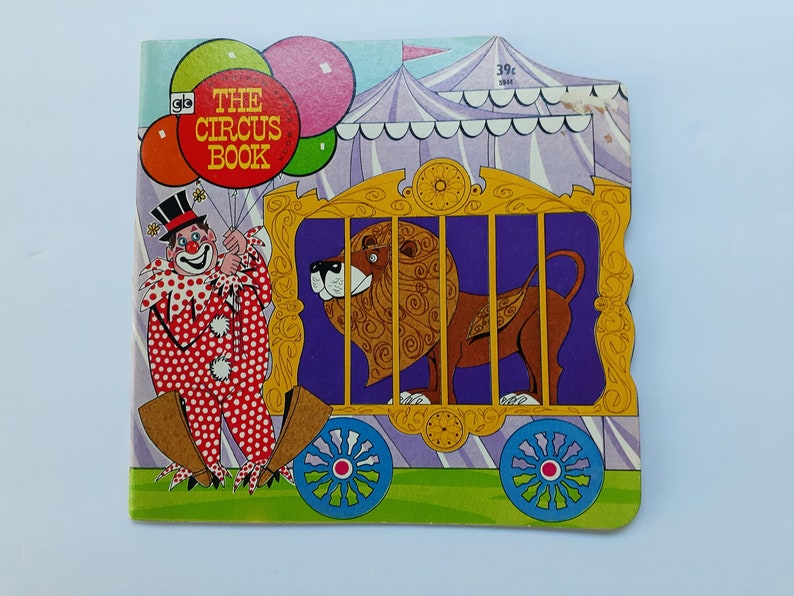 The Circus Book Ian Bartok 1974 Vintage Golden Shape - Etsy
