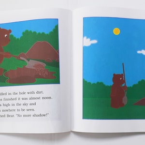 Bear Shadow, Frank Asch, 1985, Vintage Kids Book, Scholastic, 1990 - Etsy