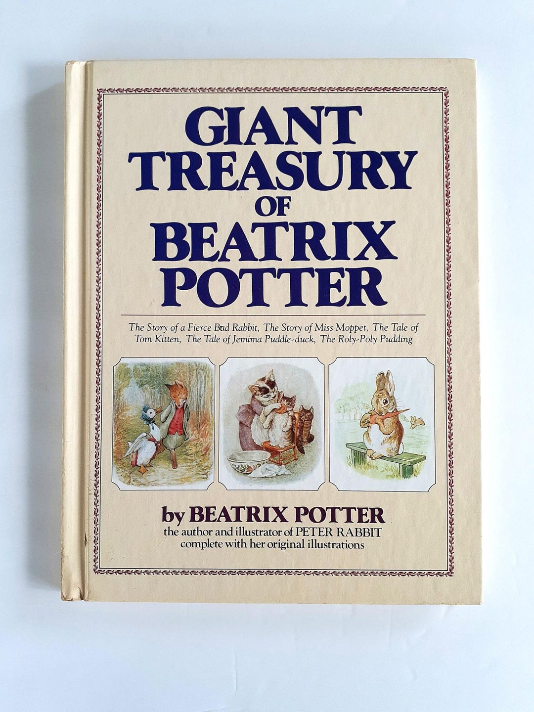 Giant Treasury of Beatrix Potter, Vintage 1980s Children’s Book ...