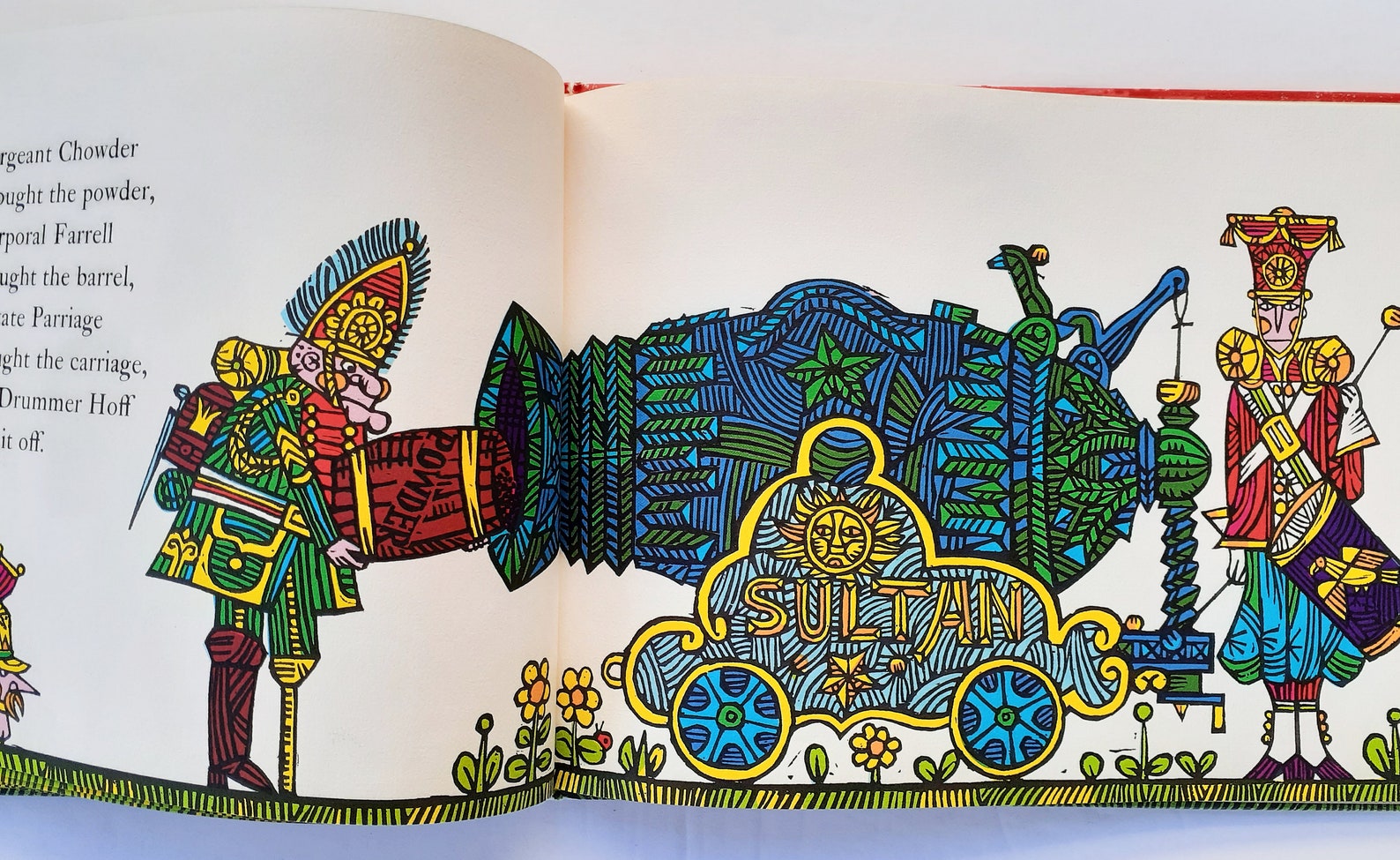 Drummer Hoff, Barbara and Ed Emberley, 1967, Vintage 1960s Children's ...