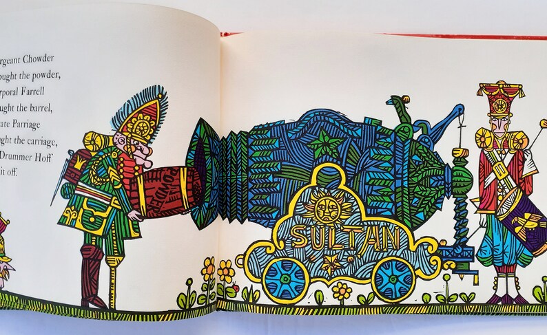 Drummer Hoff, Barbara and Ed Emberley, 1967, Vintage 1960s Children's ...