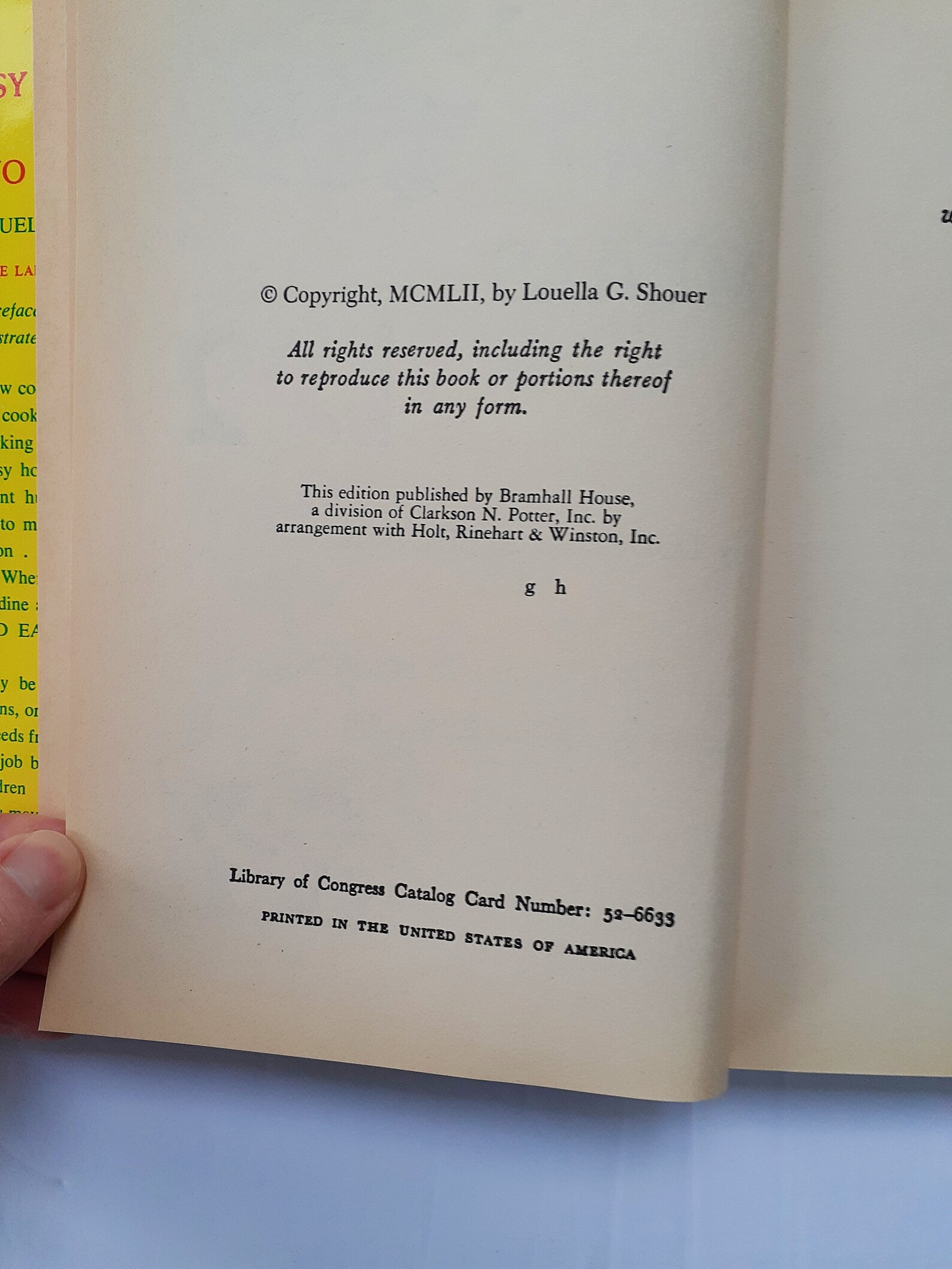 Quick and Easy Meals for Two, 1952, Vintage 50s Cookbook, Louella G ...