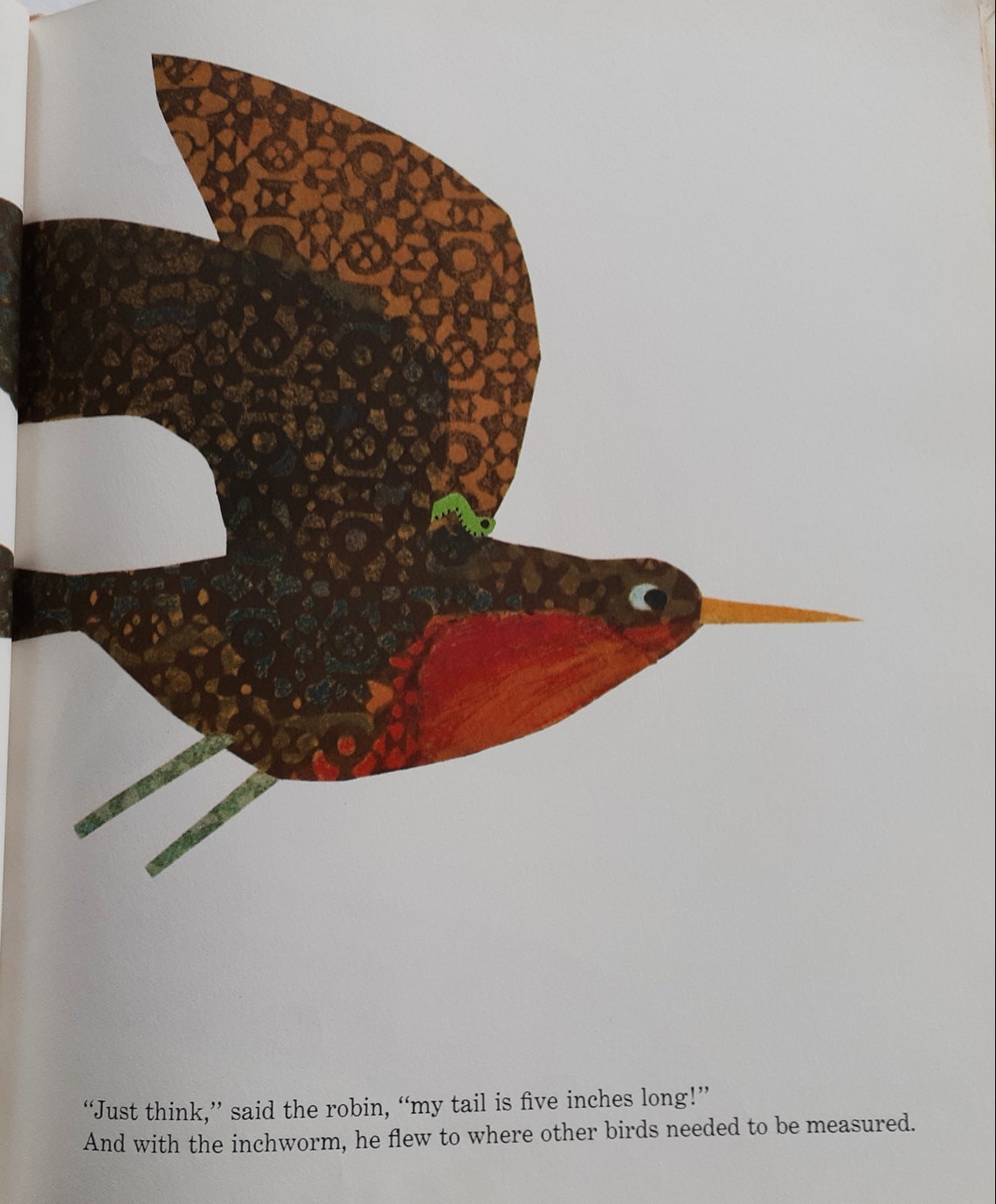 Inch by Inch Leo Lionni 1960 Vintage 60s Children's - Etsy