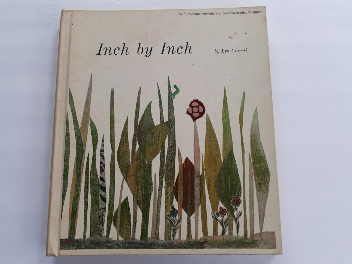 Inch by Inch Leo Lionni 1960 Vintage 60s Children's - Etsy