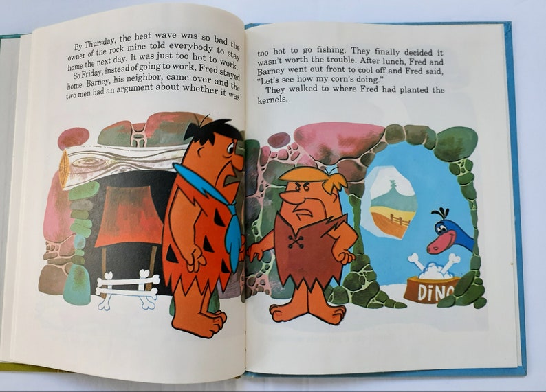 The Flintstones, Fred Flintstone's Surprising Corn, 1983, Vintage 80s ...