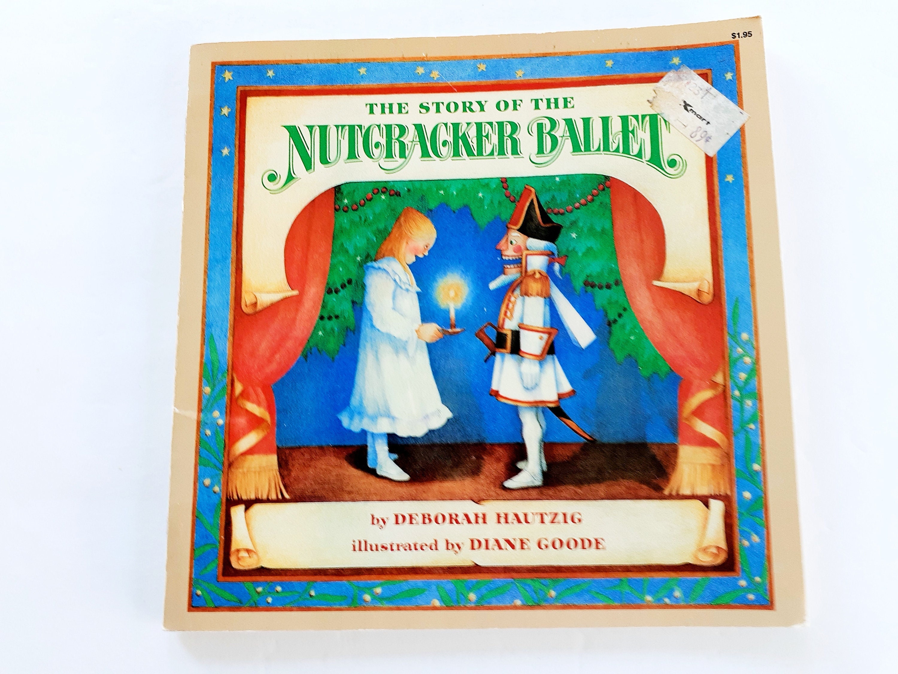 The Story of the Nutcracker Ballet, Deborah Hautzig, 1986, Vintage 80s Children's Christmas Book ...
