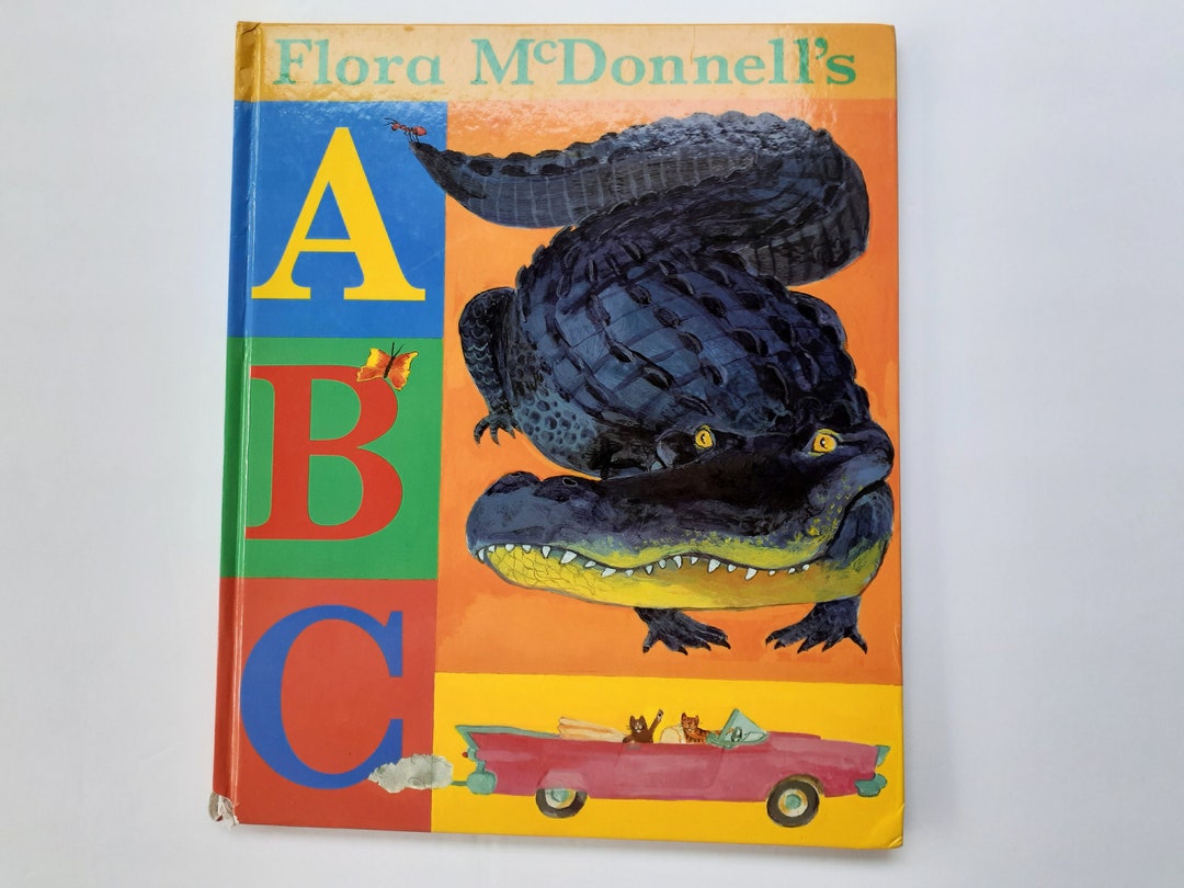 Flora Mcdonnell's ABC Alphabet Book Vintage 1990s - Etsy