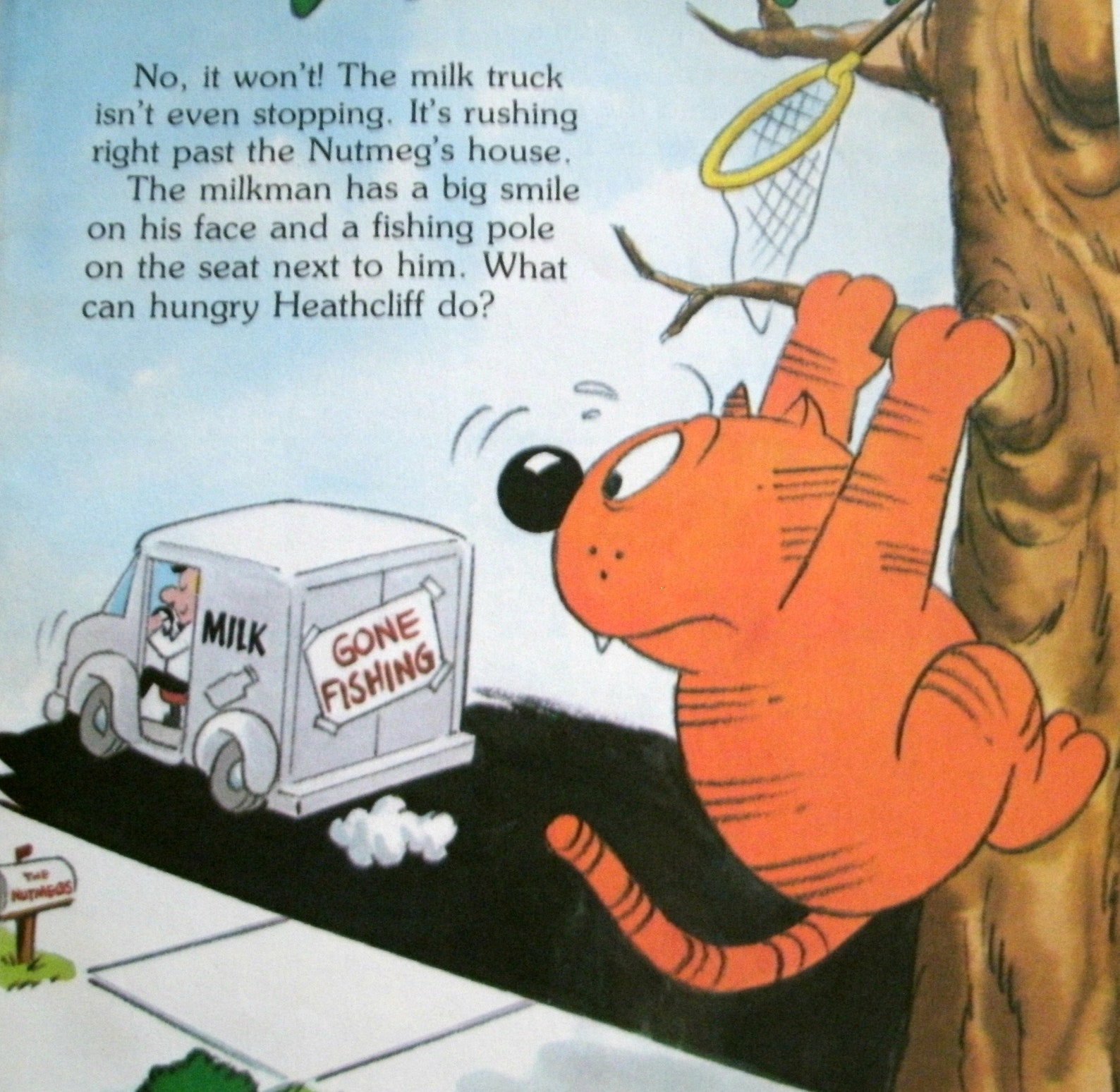 Heathcliff, the Fish Bandit, Vintage 1980s Children’s Book, 80s Child ...