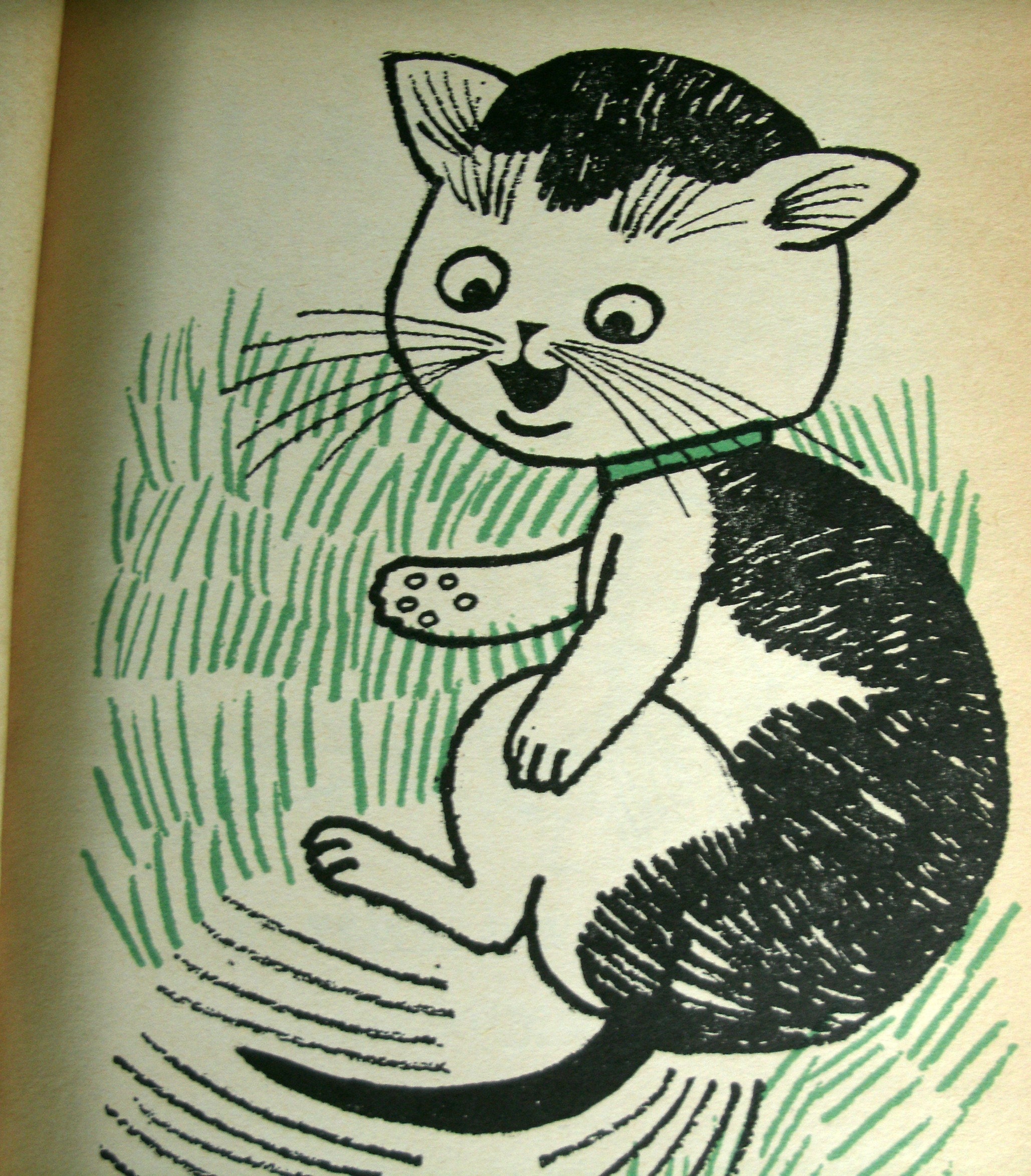 The Big Green Thing, Miriam Schlein, Wonder Books Easy Reader, Vintage ...