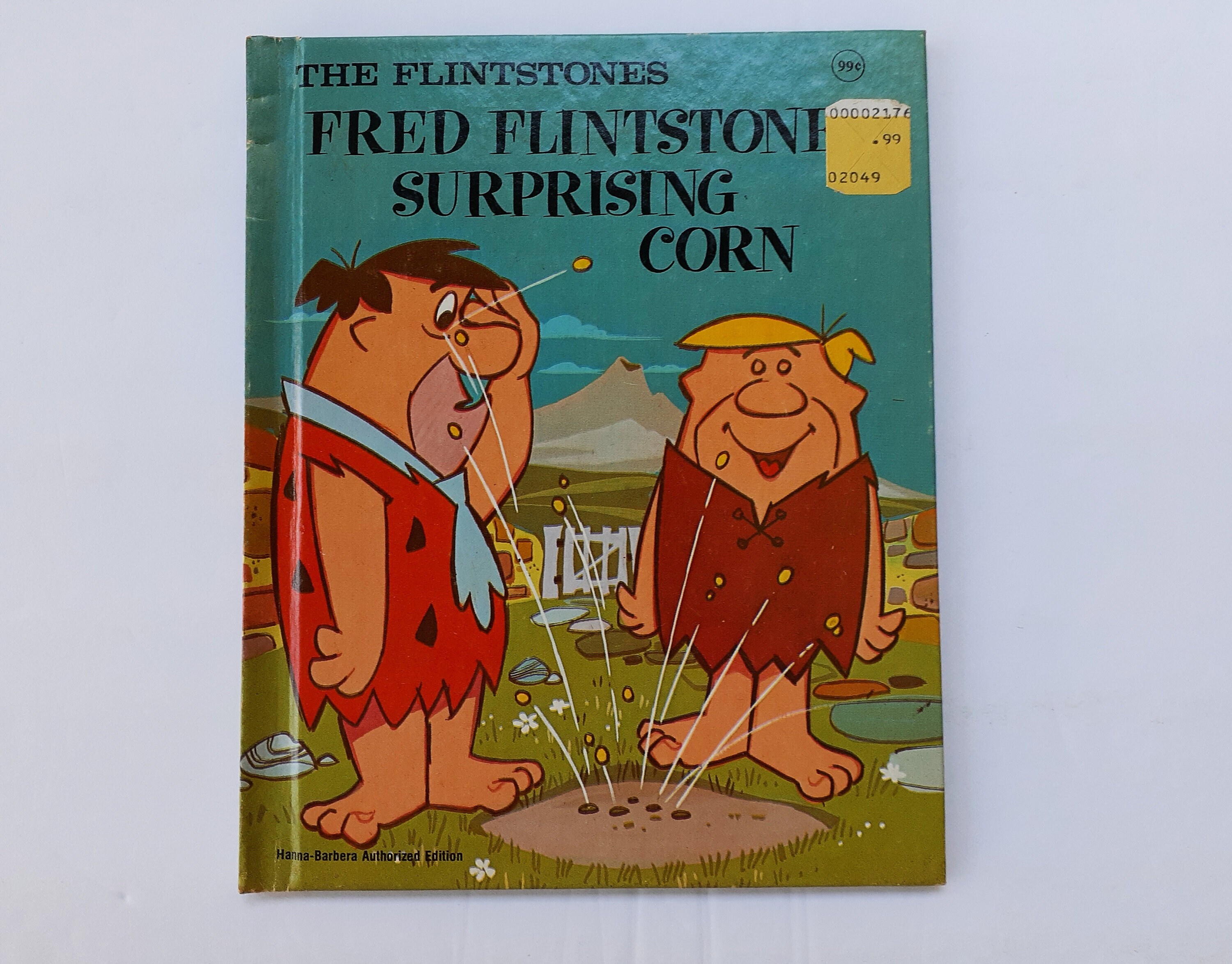 The Flintstones Fred Flintstone's Surprising Corn 1983 - Etsy