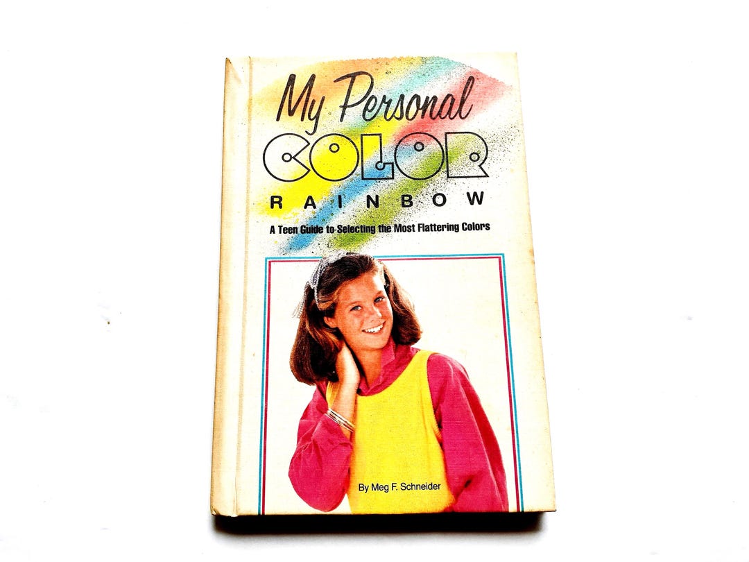 My Personal Color Rainbow, 1985, Vintage 80s Weekly Reader Book, Teen ...