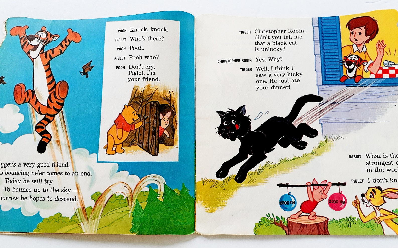 Winnie the Pooh Jokes and Riddles, 1979, Hunny Pot, Vintage Golden ...