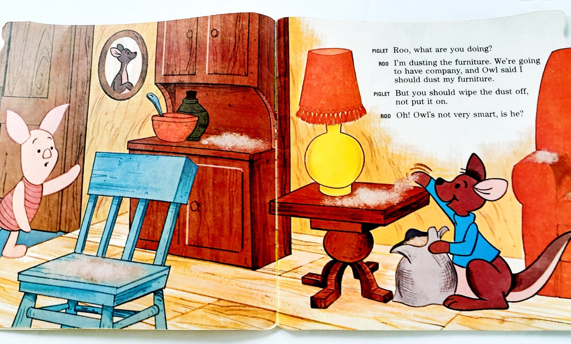 Winnie the Pooh Jokes and Riddles, 1979, Hunny Pot, Vintage Golden ...