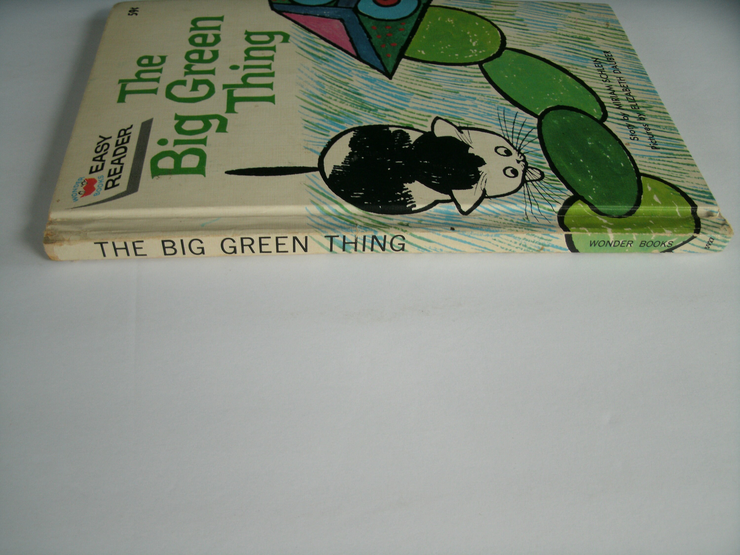 The Big Green Thing, Miriam Schlein, Wonder Books Easy Reader, Vintage ...