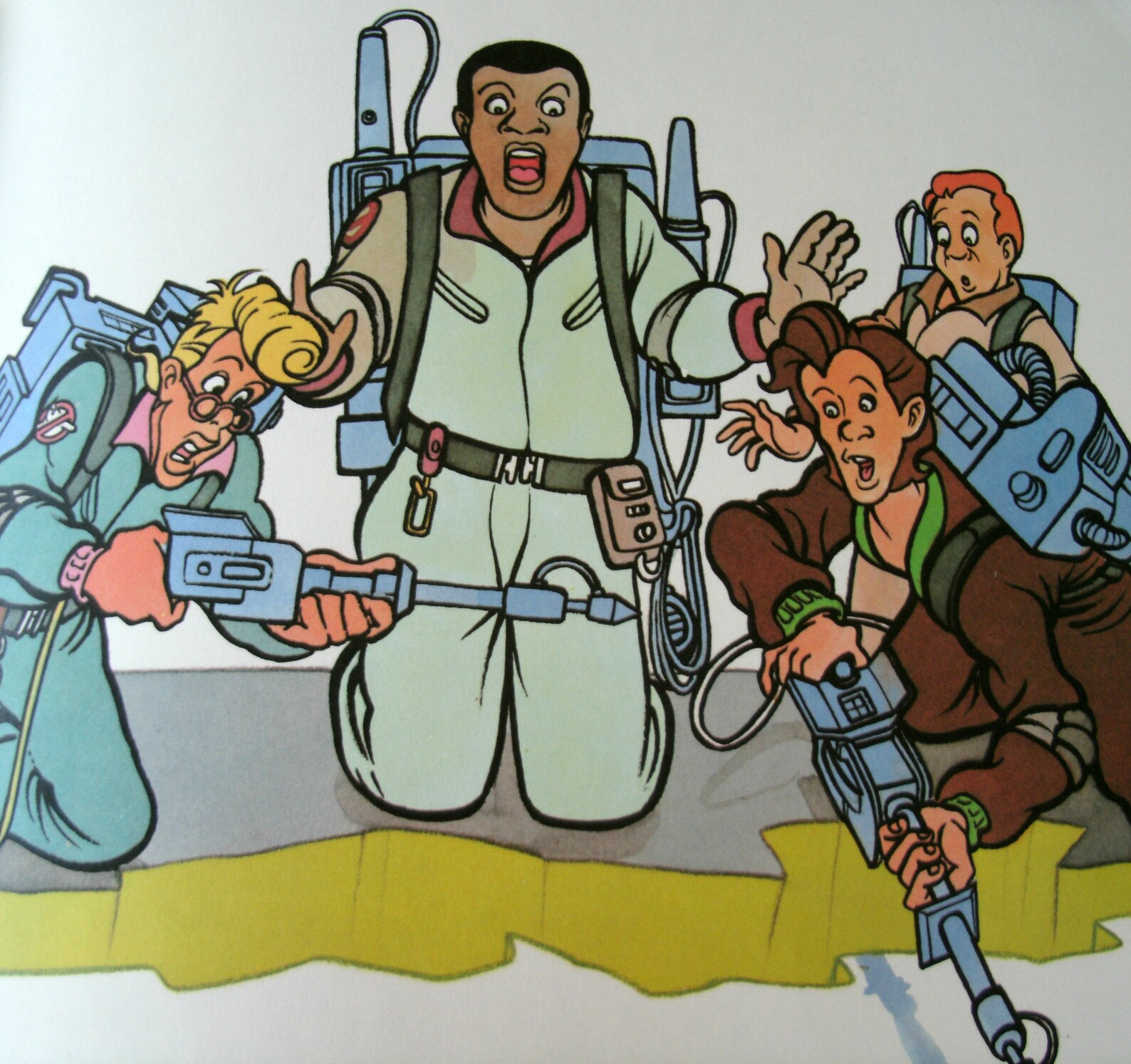 The Real Ghostbusters, the Demon From Under the Earth, Vintage 80s, TV ...