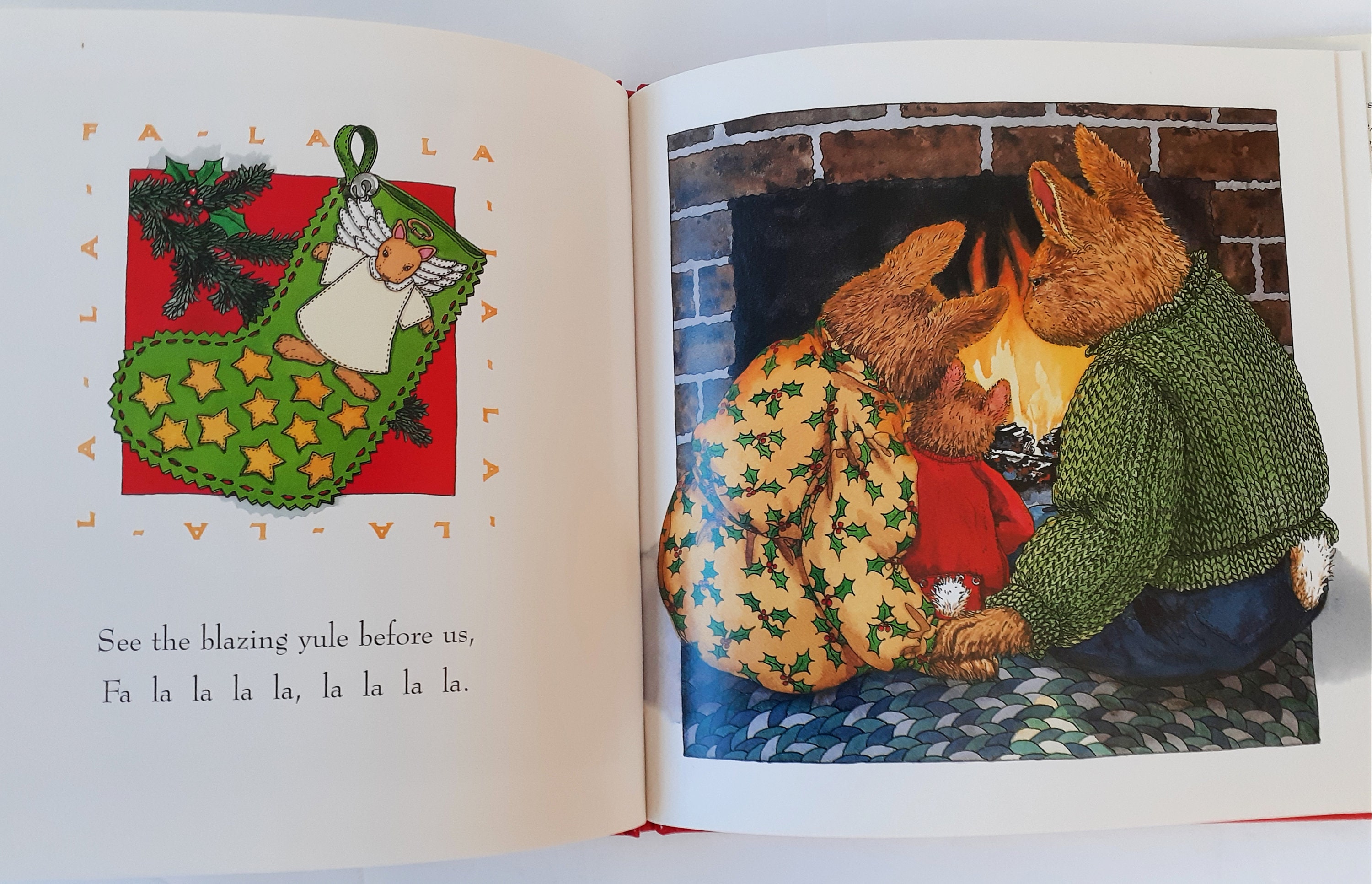 Deck the Halls, A Traditional Carol, Sylvia Long, Vintage Kids ...