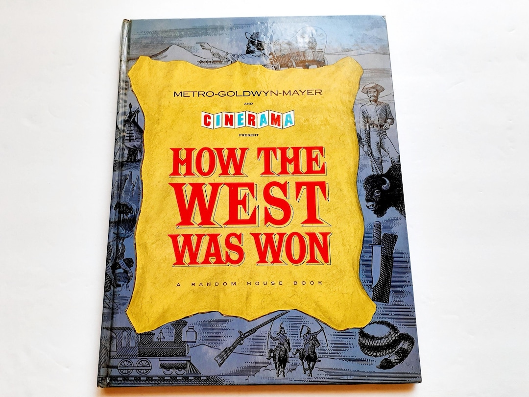 How the West Was Won, 1963, Vintage Book, Western, Movie - Etsy