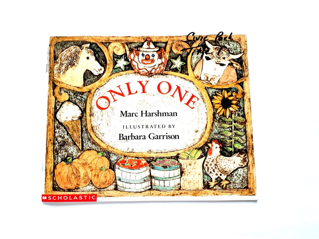 Only One, Marc Harshman, 1993, Counting, Vintage 90s Kids Book - Etsy