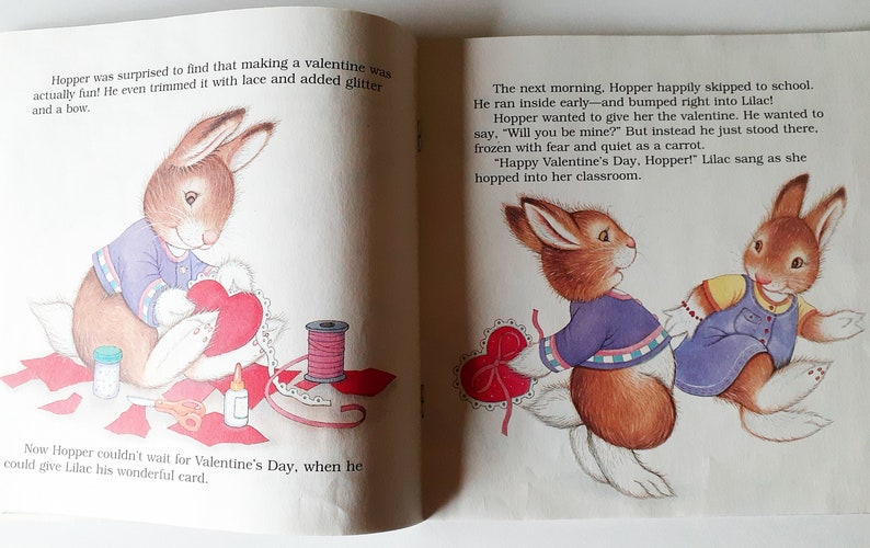 I Love You Grumpy Bunny, Justine Korman, 1997, Vintage 90s Kids Book ...