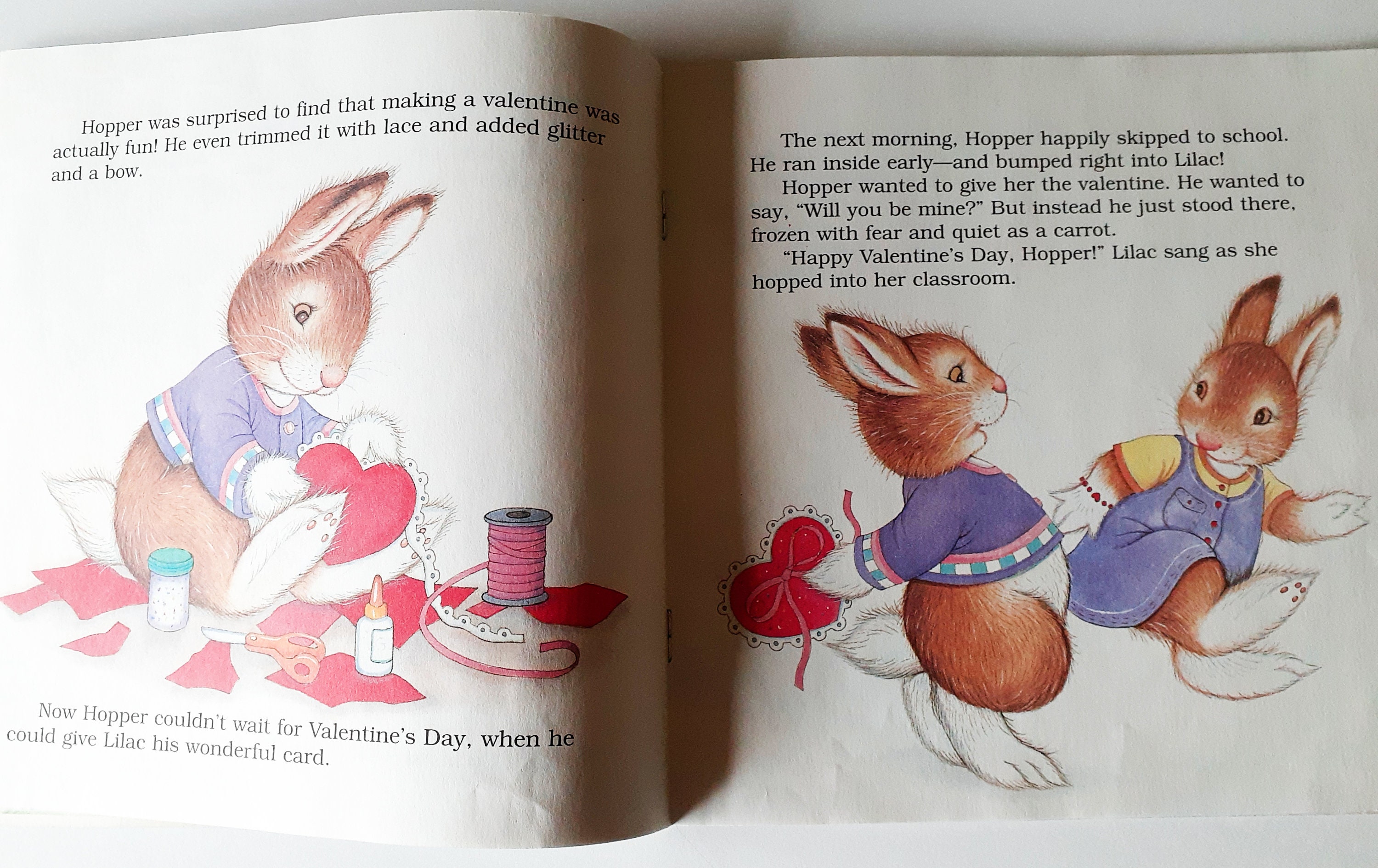 I Love You Grumpy Bunny, Justine Korman, 1997, Vintage 90s Kids Book ...