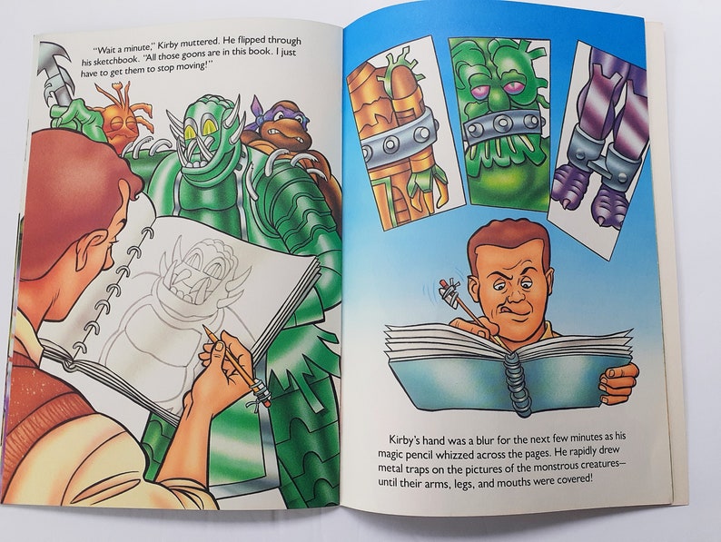 Teenage Mutant Ninja Turtles, the Magic Crystal, Vintage 90s Book - Etsy