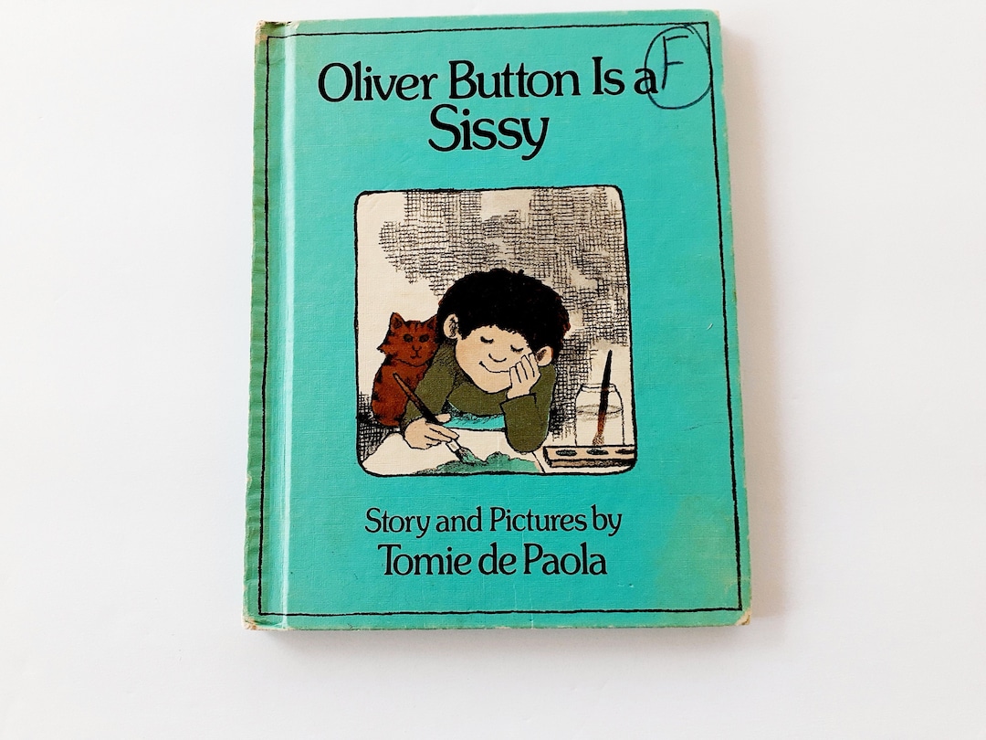 Oliver Button is A Sissy, Tomie De Paola, 1979, Vintage 1970s Children ...