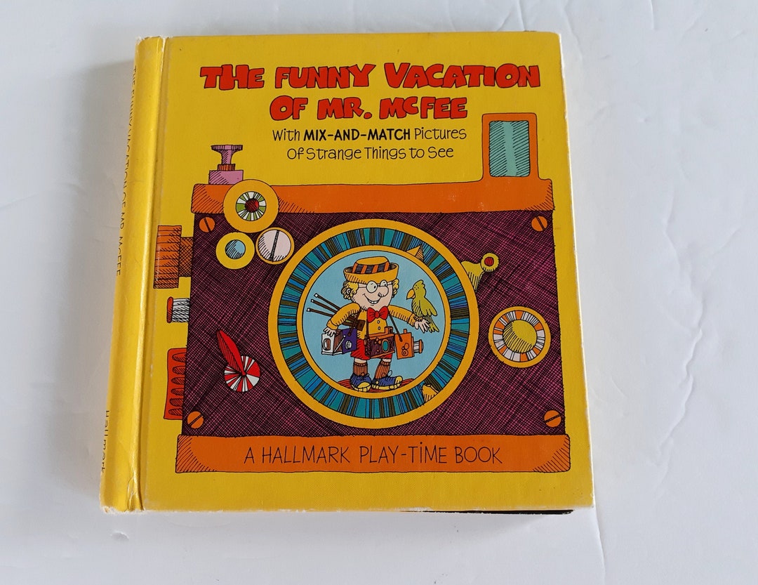 The Funny Vacation of Mr. Mcfee, Hallmark Play Time Book, Mix and Match ...