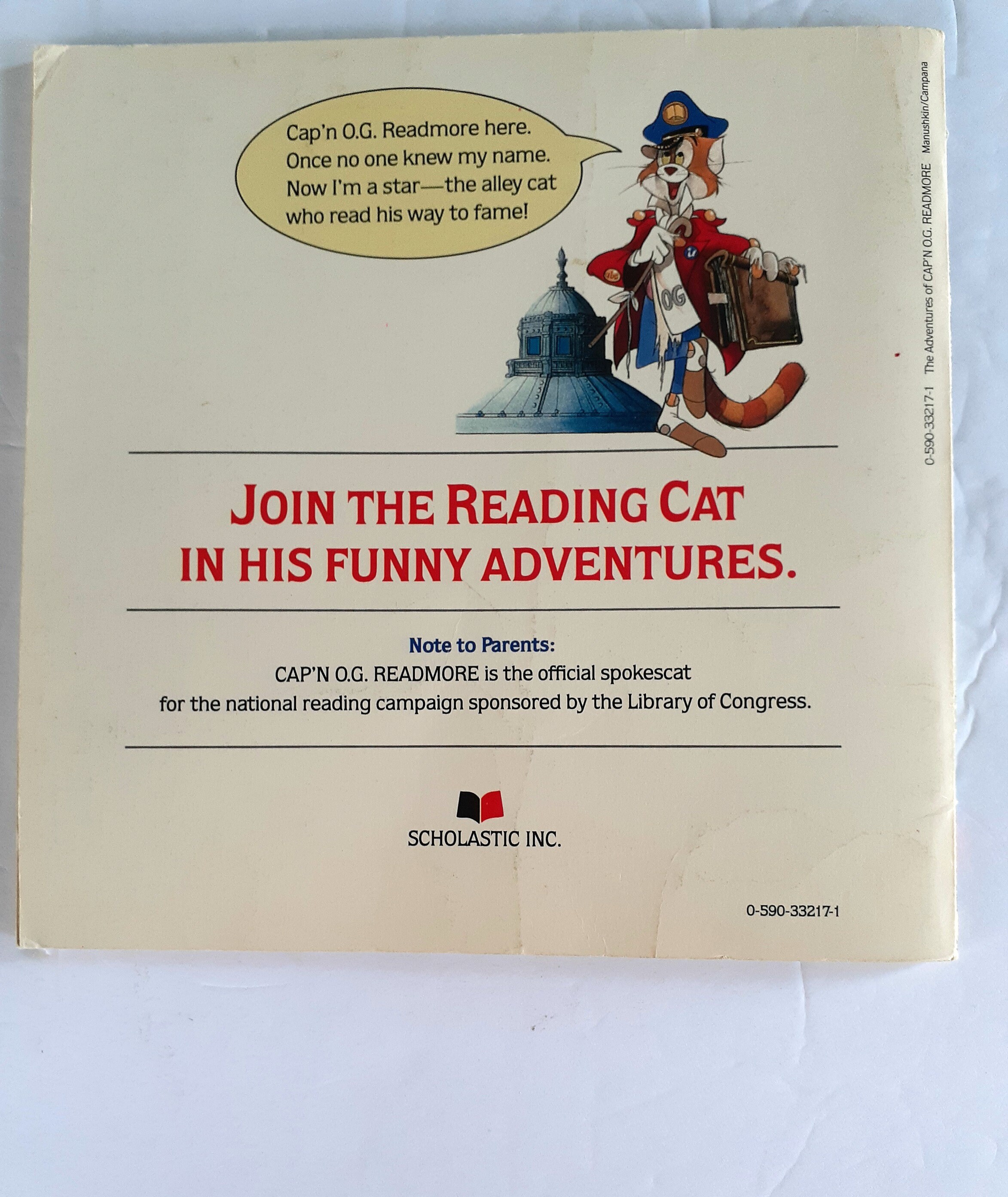 Adventures of CapN O.G. Readmore Vintage 1980s Childrens | Etsy