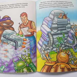 Teenage Mutant Ninja Turtles, the Magic Crystal, Vintage 90s Book - Etsy