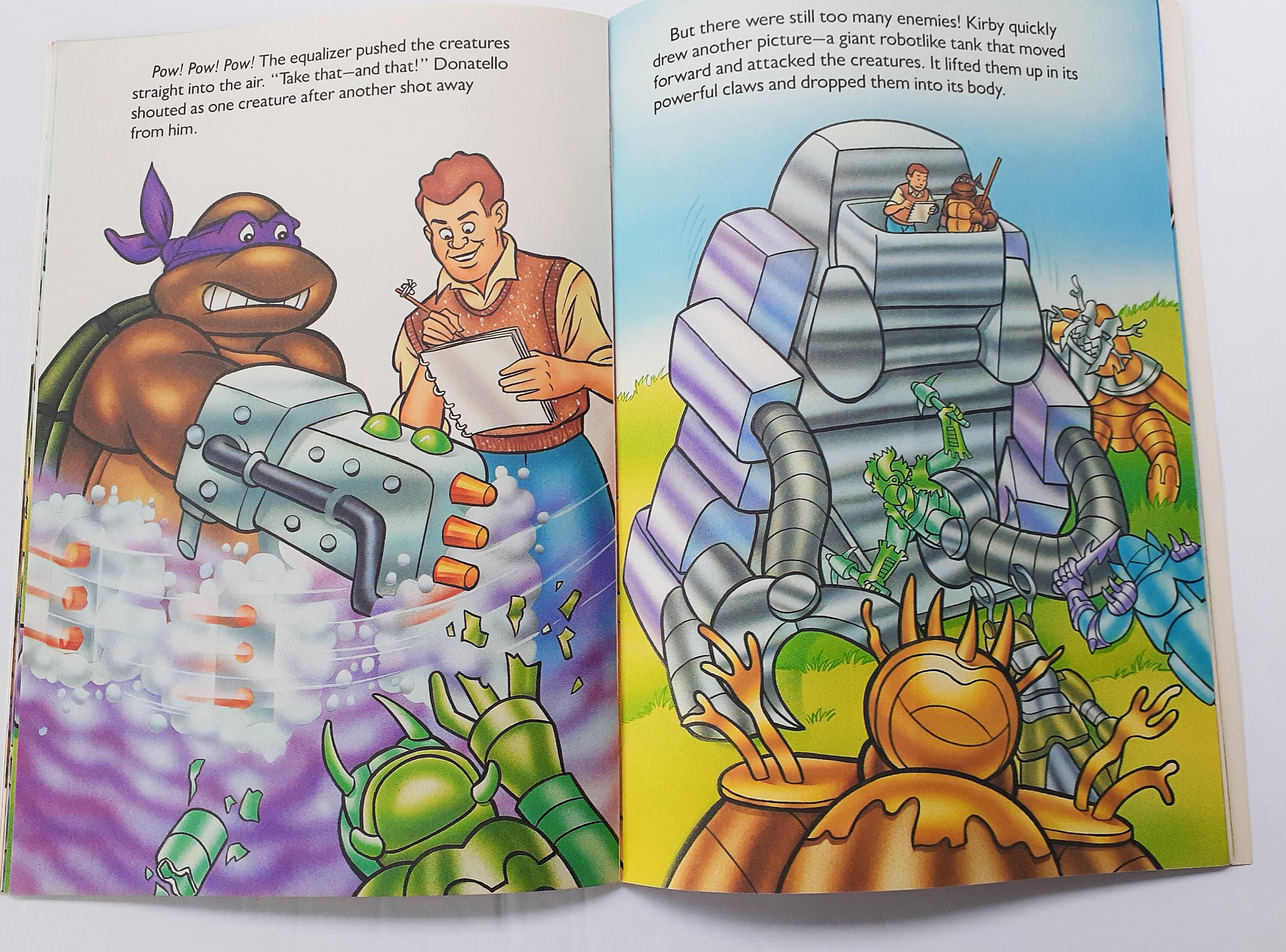 Teenage Mutant Ninja Turtles, the Magic Crystal, Vintage 90s Book - Etsy