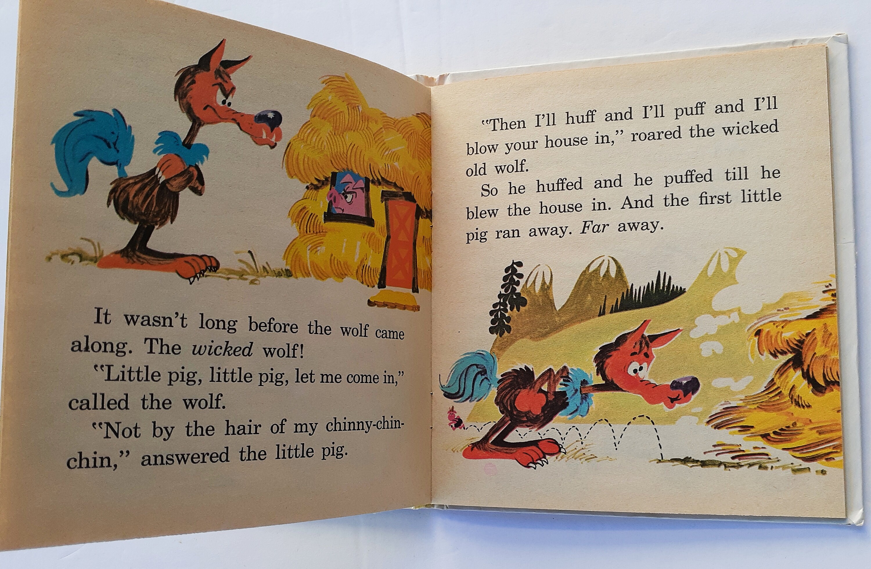 The Three Little Pigs, Jo Anne Wood, 1969, Vintage 1960s Children's ...