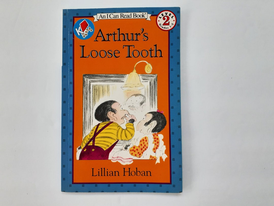 Arthur's Loose Tooth, Lillian Hoban, 1985, Vintage I Can Read Book, 80s ...