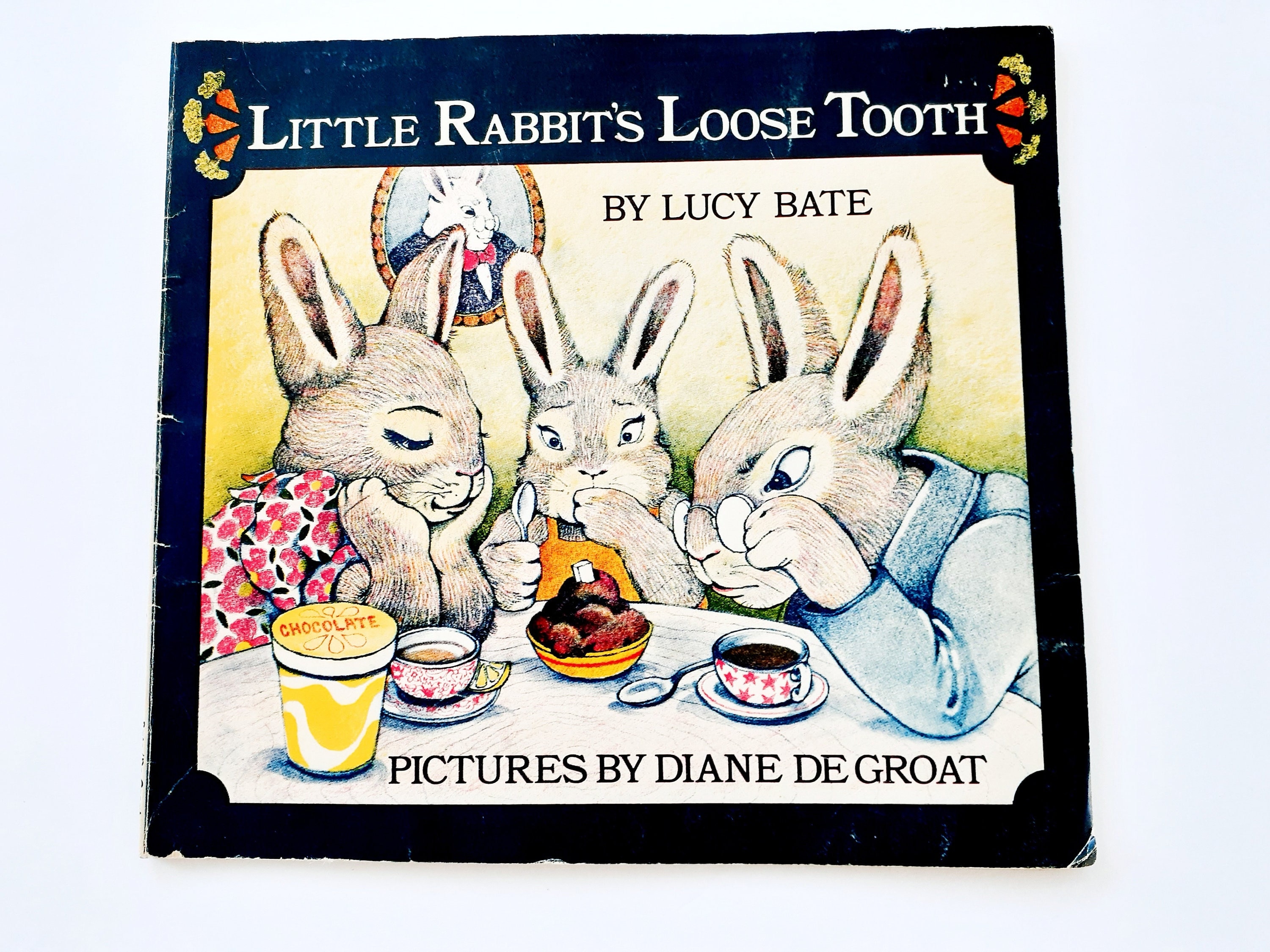 Little Rabbit's Loose Tooth, Lucy Bate, 1975, Vintage 1970s Children's ...