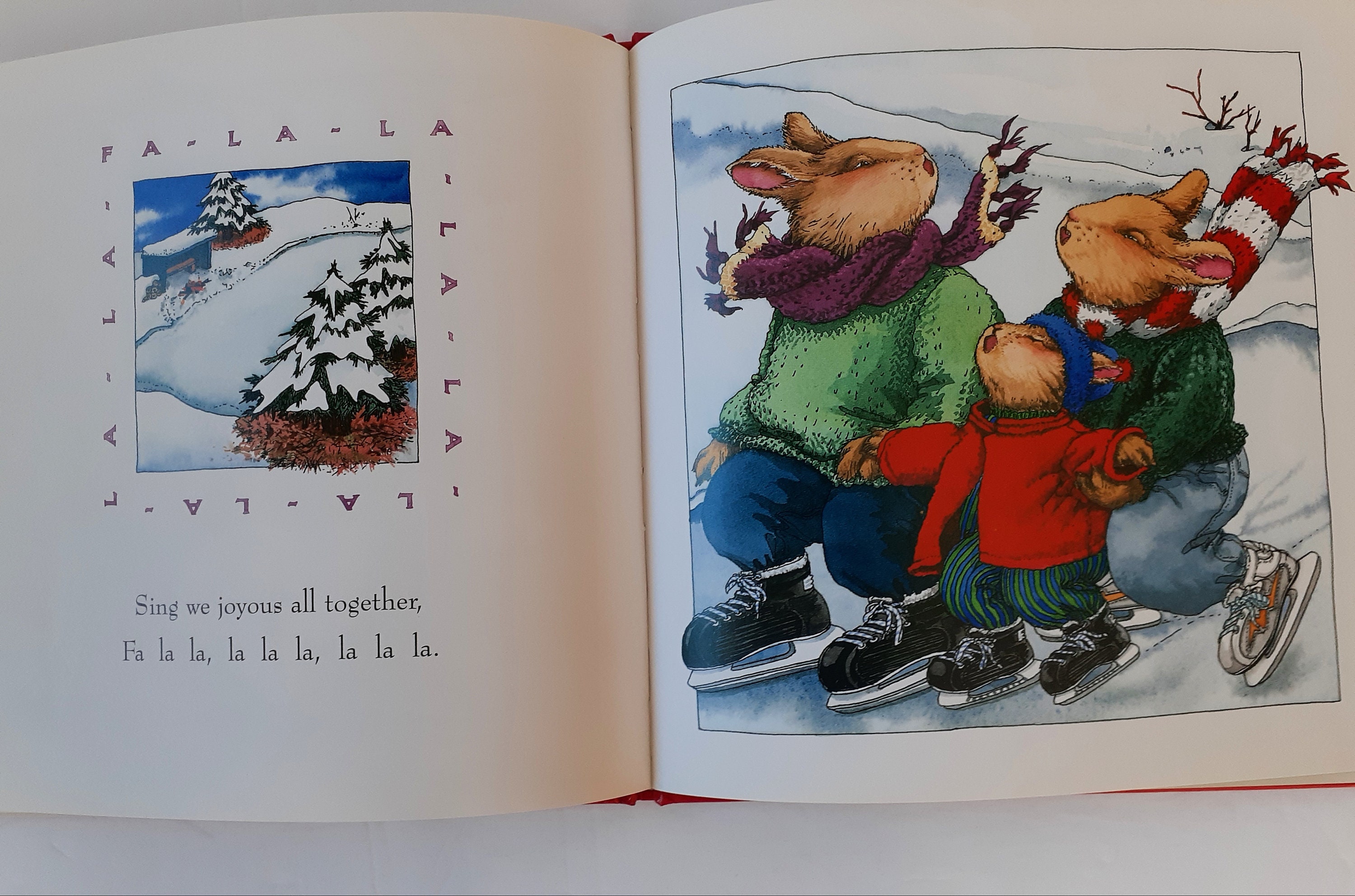 Deck the Halls, A Traditional Carol, Sylvia Long, Vintage Kids ...