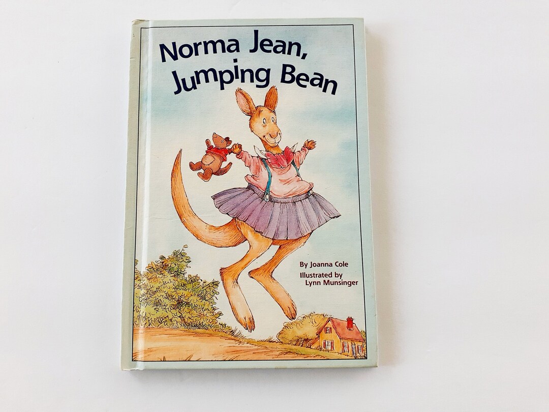 Norma Jean Jumping Bean Joanna Cole 1987 Vintage 80s - Etsy