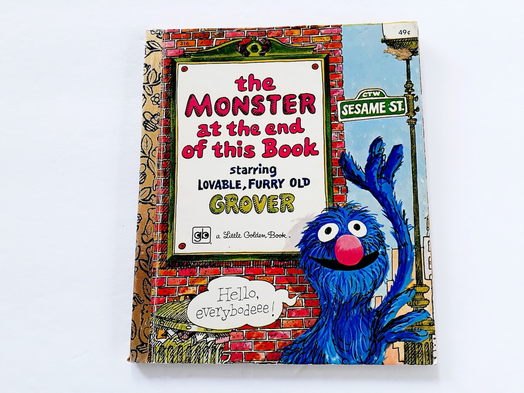 The Monster at the End of This Book, 1976, Vintage Sesame Street ...