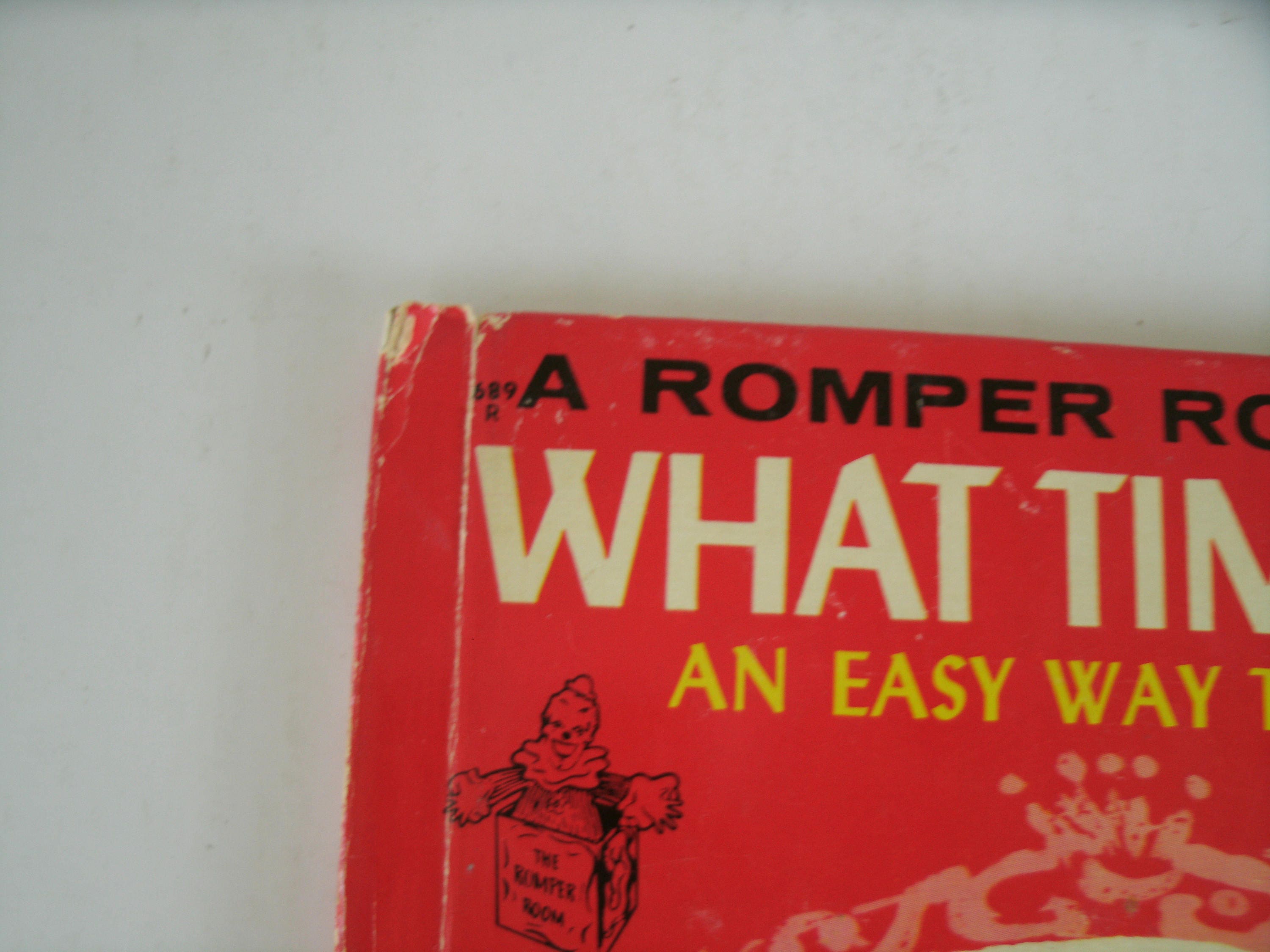 What Time is It Romper Room Book Vintage 1950s Childrens - Etsy