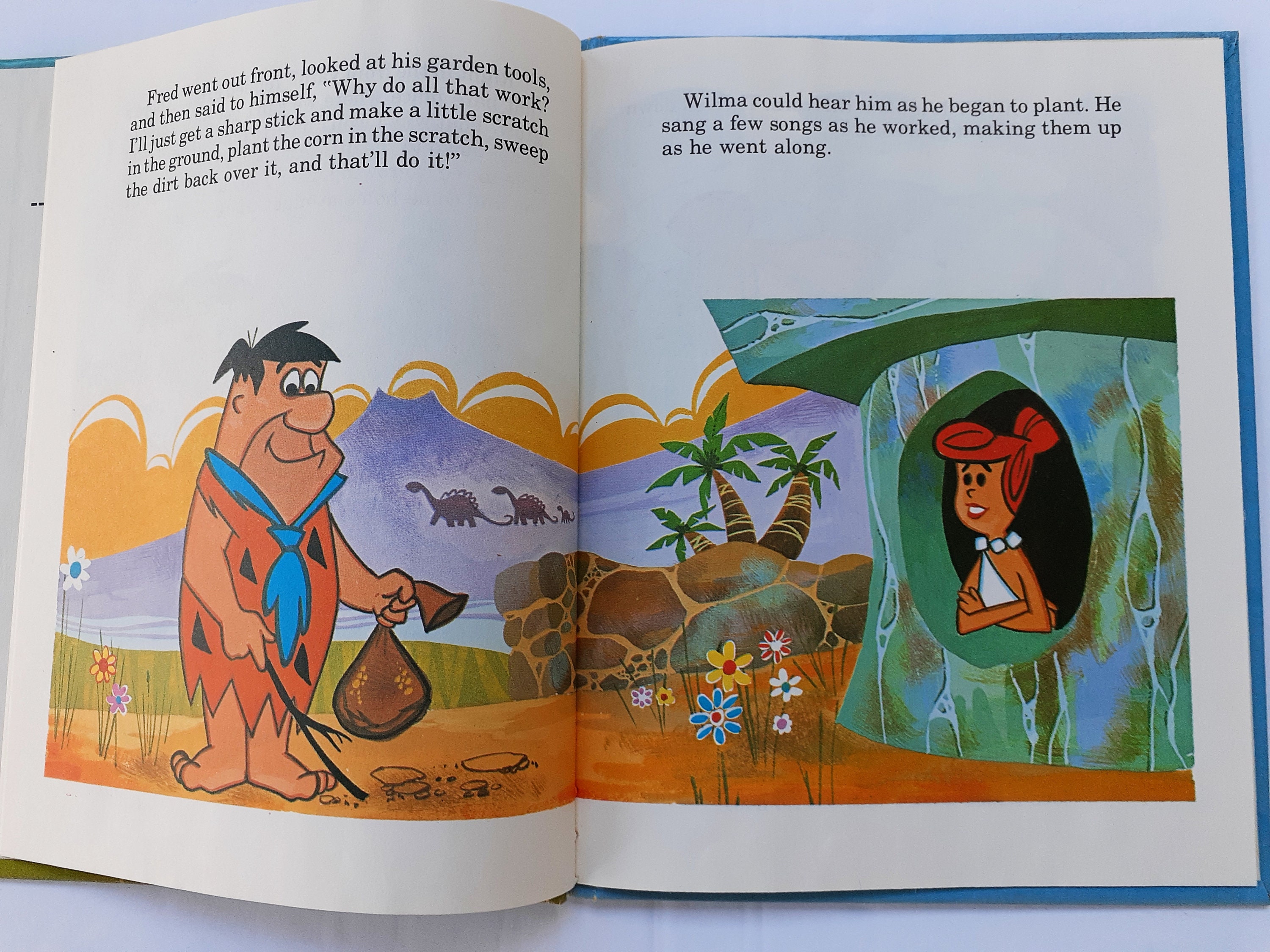 The Flintstones Fred Flintstone's Surprising Corn 1983 - Etsy