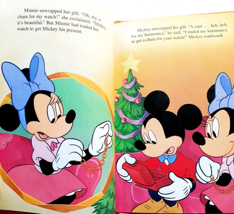 Mickey and Minnie's Gift of the Magi, Vintage Disney's Wonderful World ...