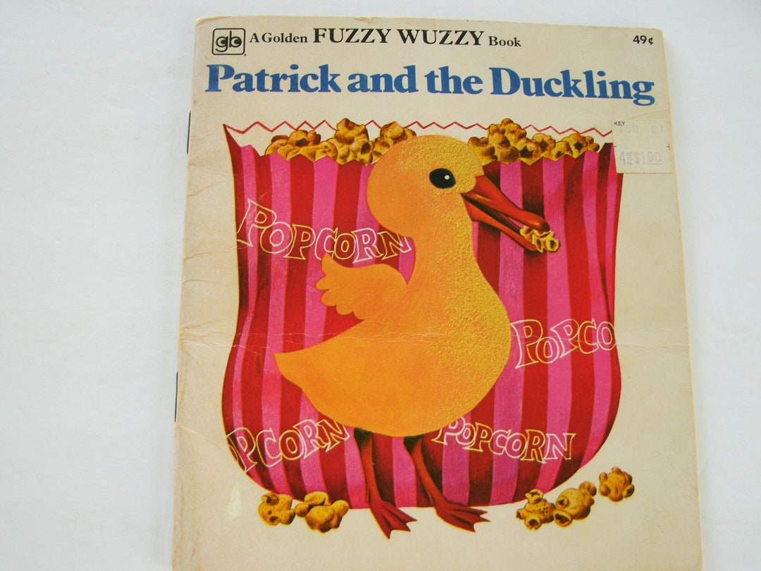 Patrick and the Duckling, Dorothy Haas, 1963, Vintage Golden Fuzzy ...