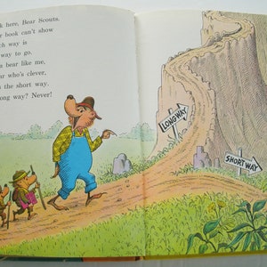 The Bear Scouts, Stan and Jan Berenstain, 1967, Vintage 1960s Children ...