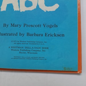 My Little ABC Book, Preschool Happy Helper, Mary Prescott Vogels, 1971 ...
