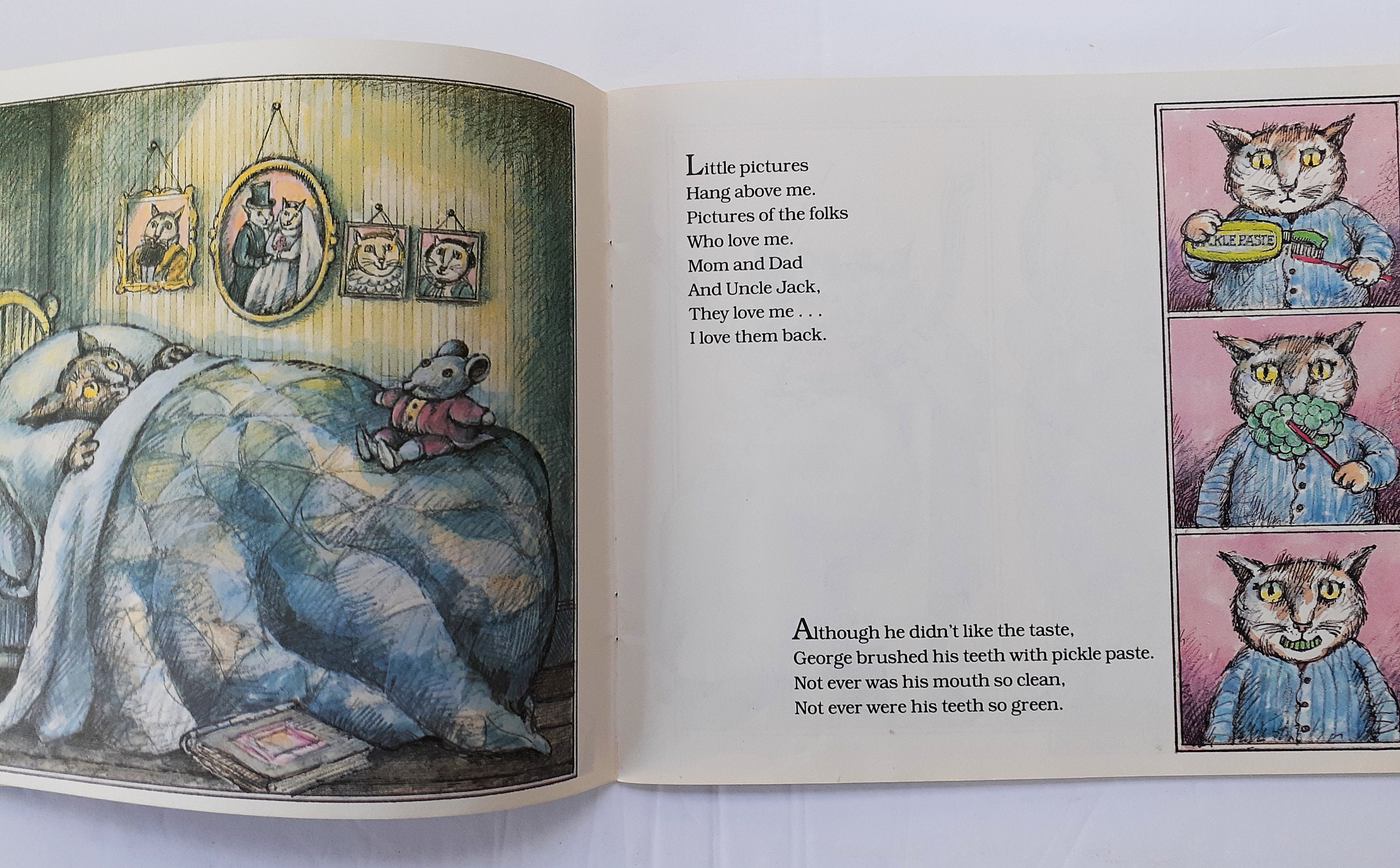 Whiskers and Rhymes, Arnold Lobel, 1985, Vintage 1980s Children's Book ...