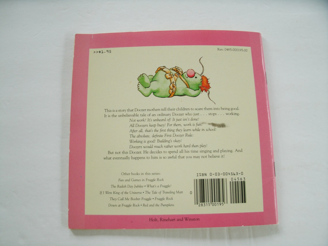 Fraggle Rock, the Legend of the Doozer Who Didn't, Louise Gikow, 1984 ...
