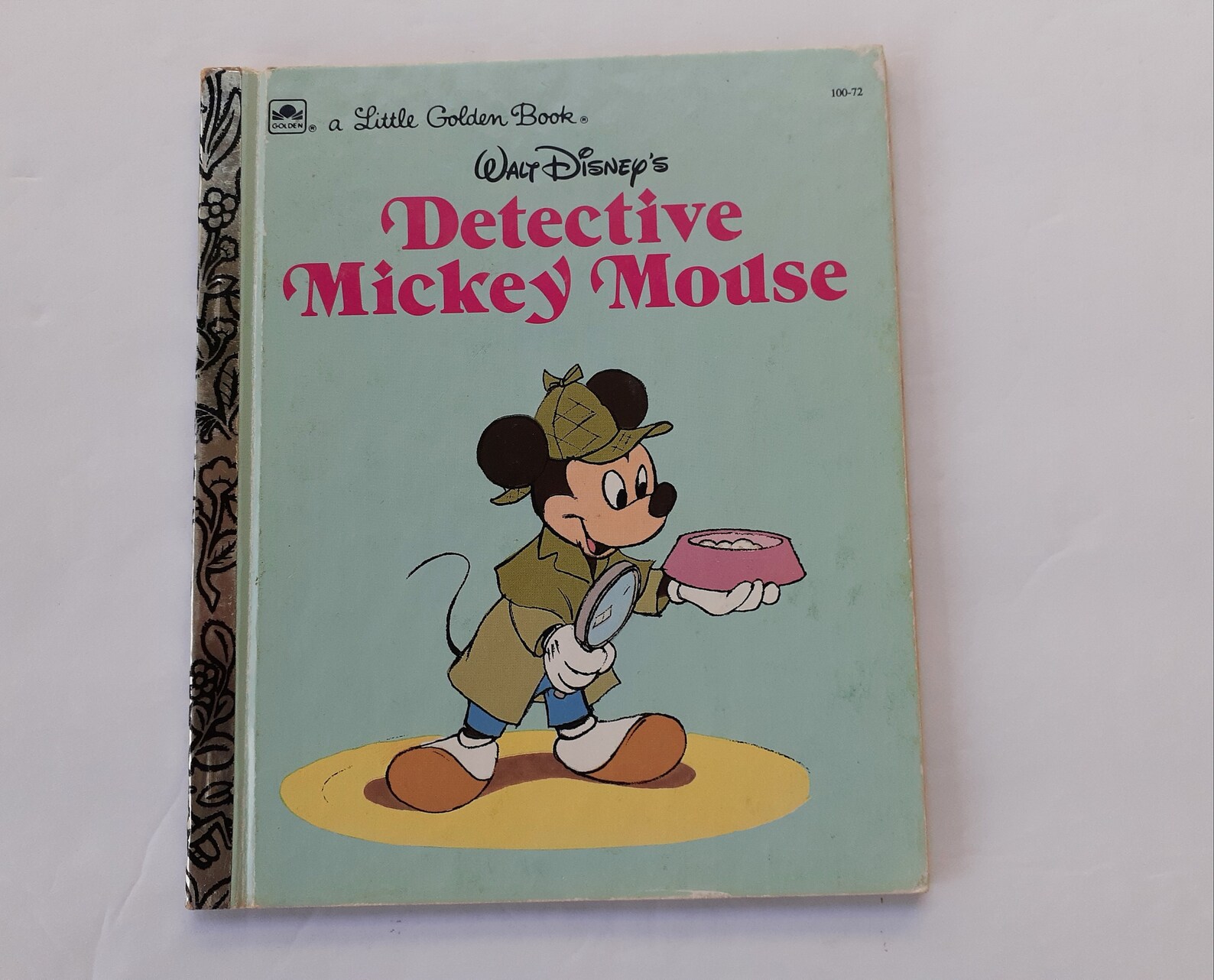 Vintage Walt Disney, Detective Mickey Mouse, Little Golden Book, 1980s ...